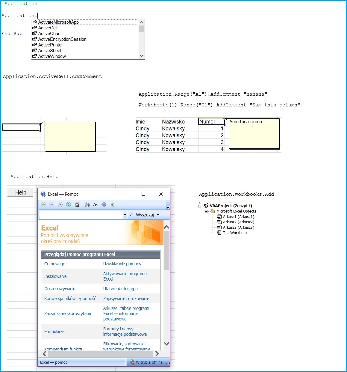 Vba Excel Objects Heart4datascience