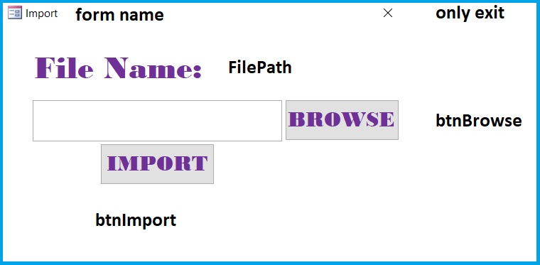 [VBA] Import Excel to Access – Heart4DataScience