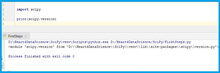 SciPy – Heart4DataScience