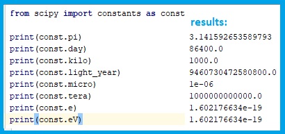 SciPy – Heart4DataScience